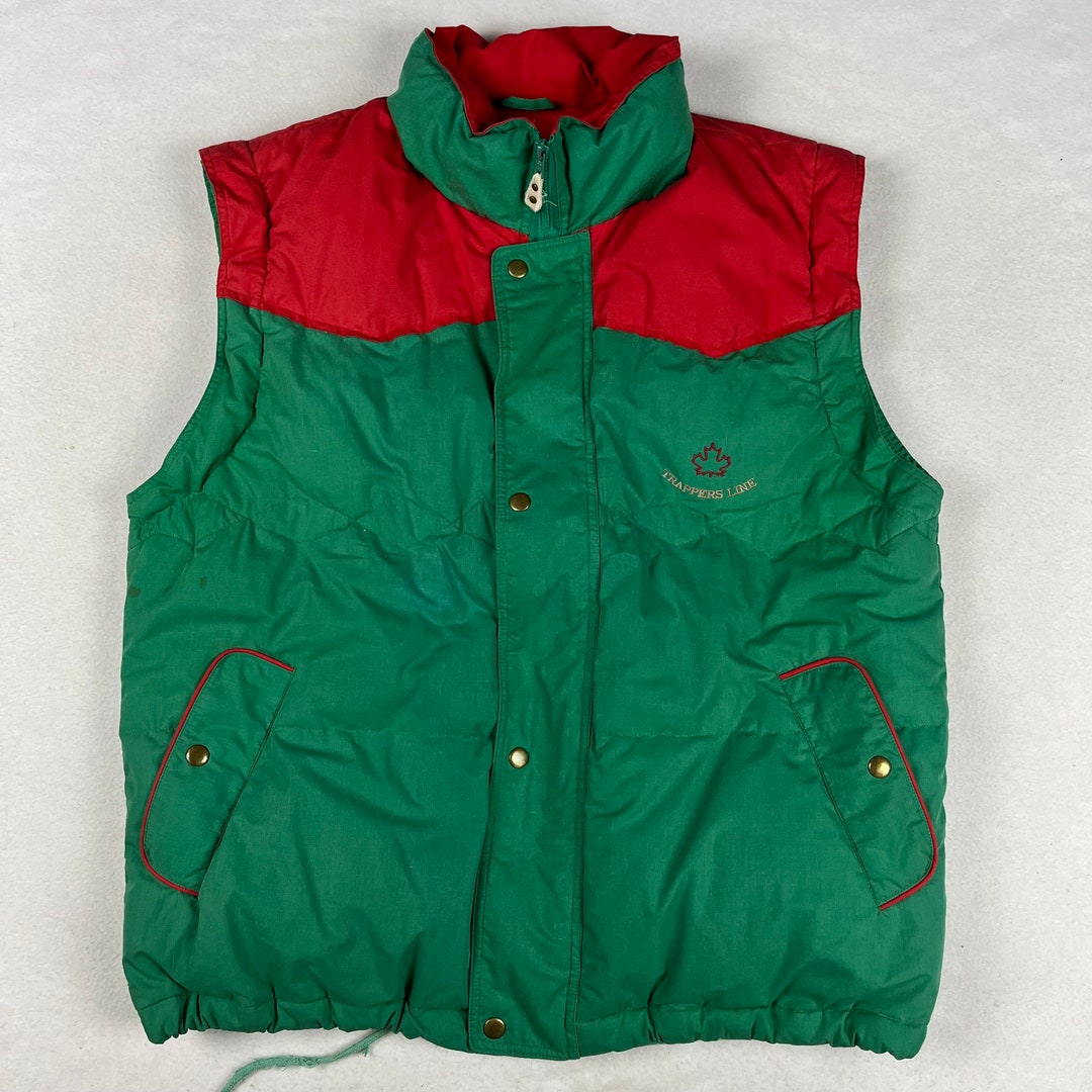 Vintage Lumberjack Style Trapper Redneck Puffer Vest - Etsy