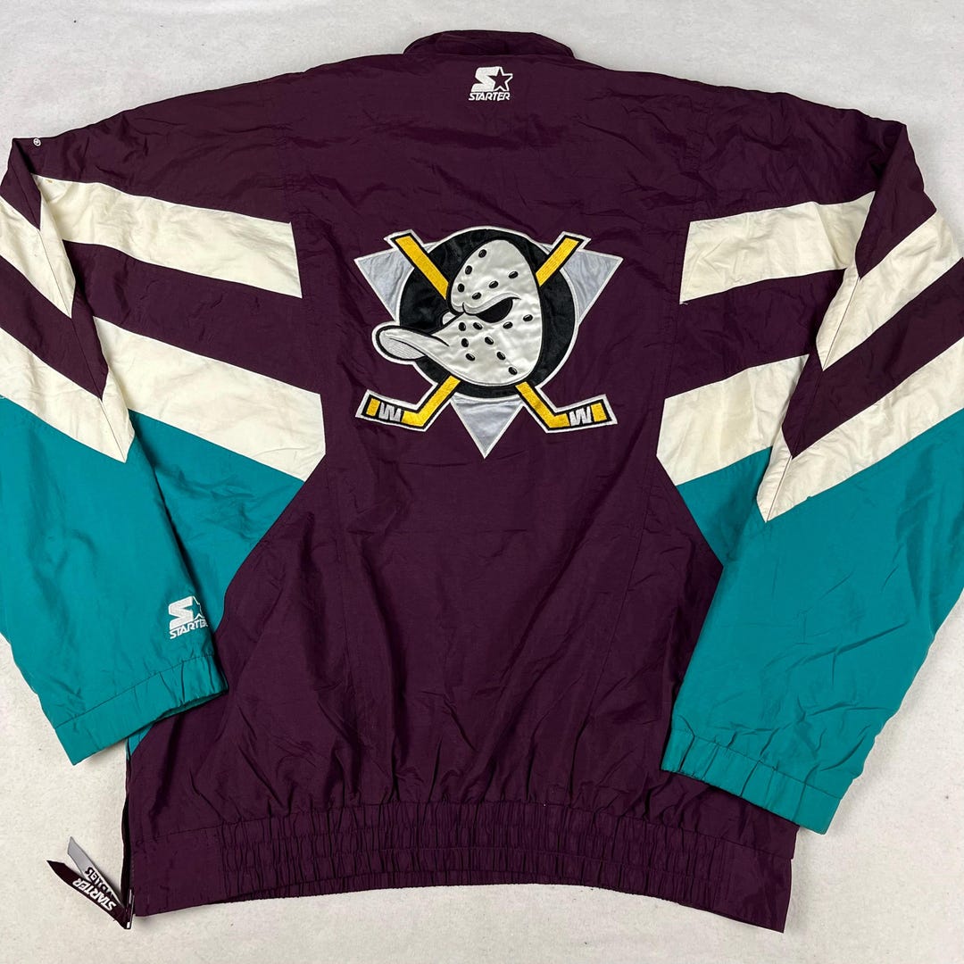 Mighty Ducks Starter Jacket XL - Etsy