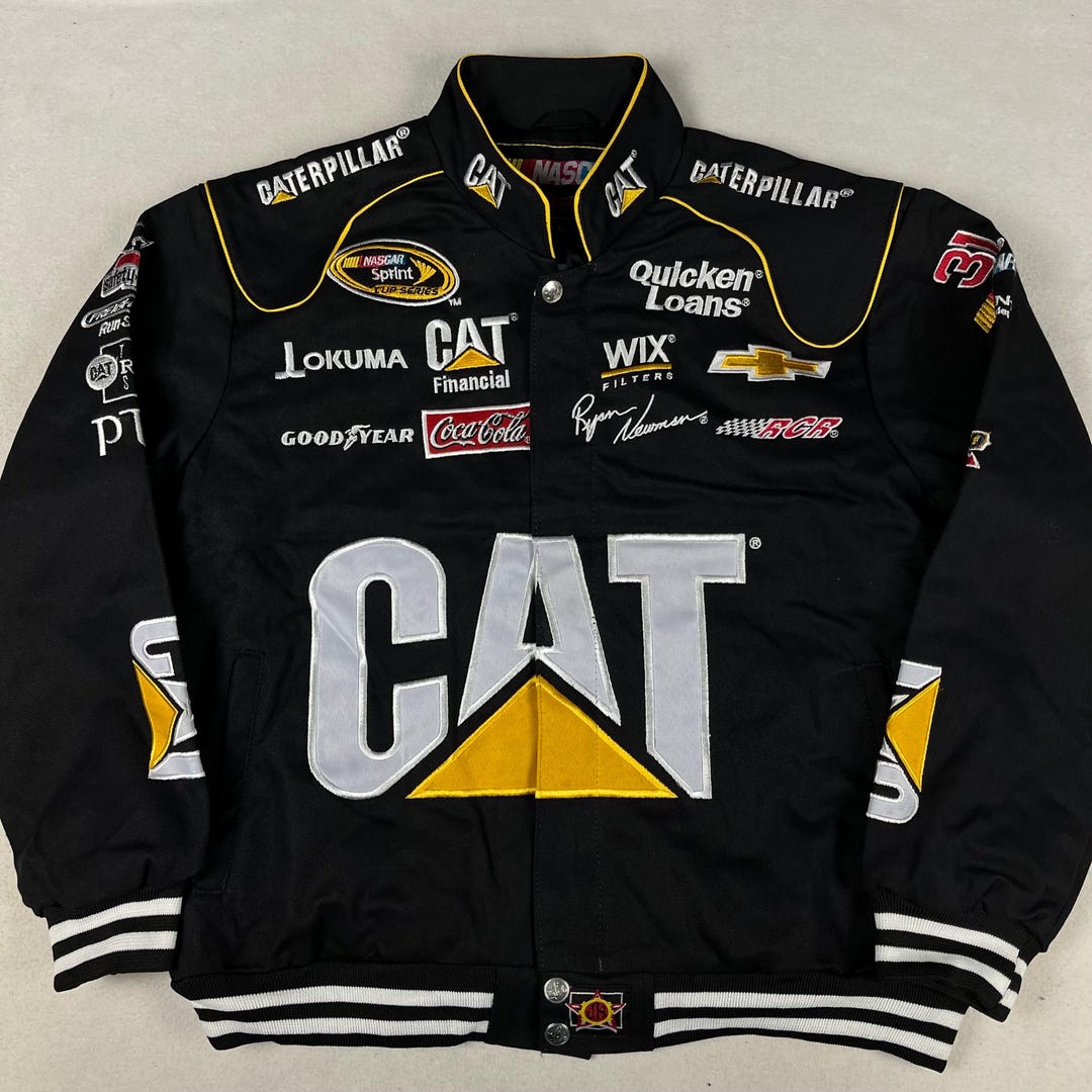 NASCAR Cat Jacket Racing - Etsy