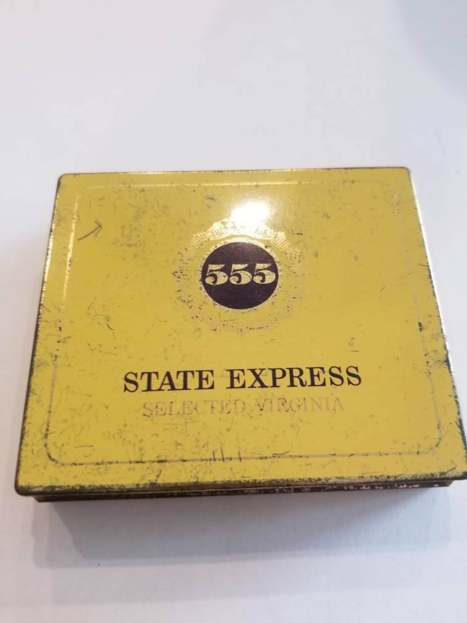 Vintage 555 State Express Select Virginia empty Cigarette tin | Etsy