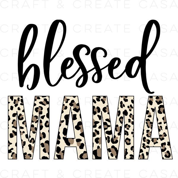 Blessed Mama - Etsy