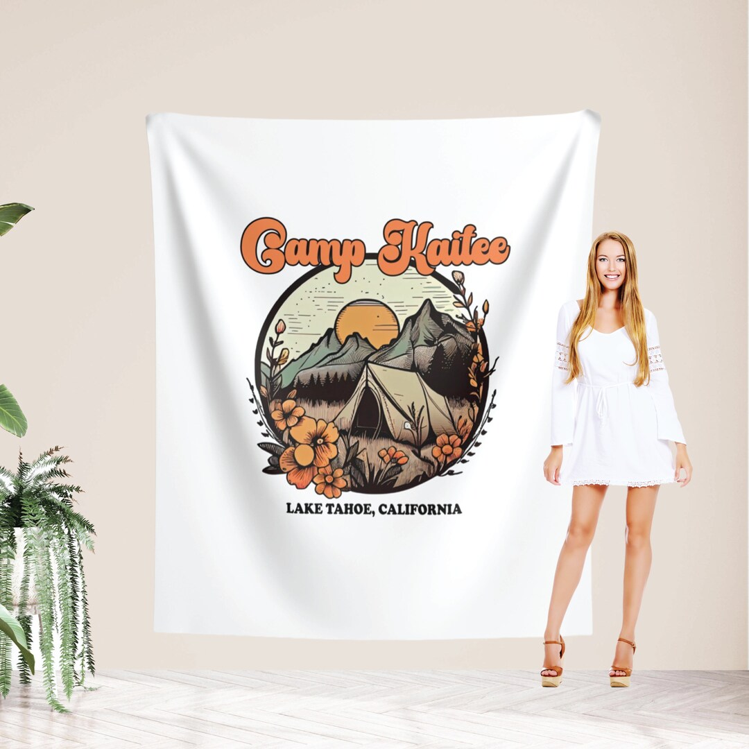 Custom Camp Bachelorette Photo Backdrop Lake Camp Bachelorette Party ...