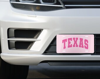 Preppy License Plate - Etsy