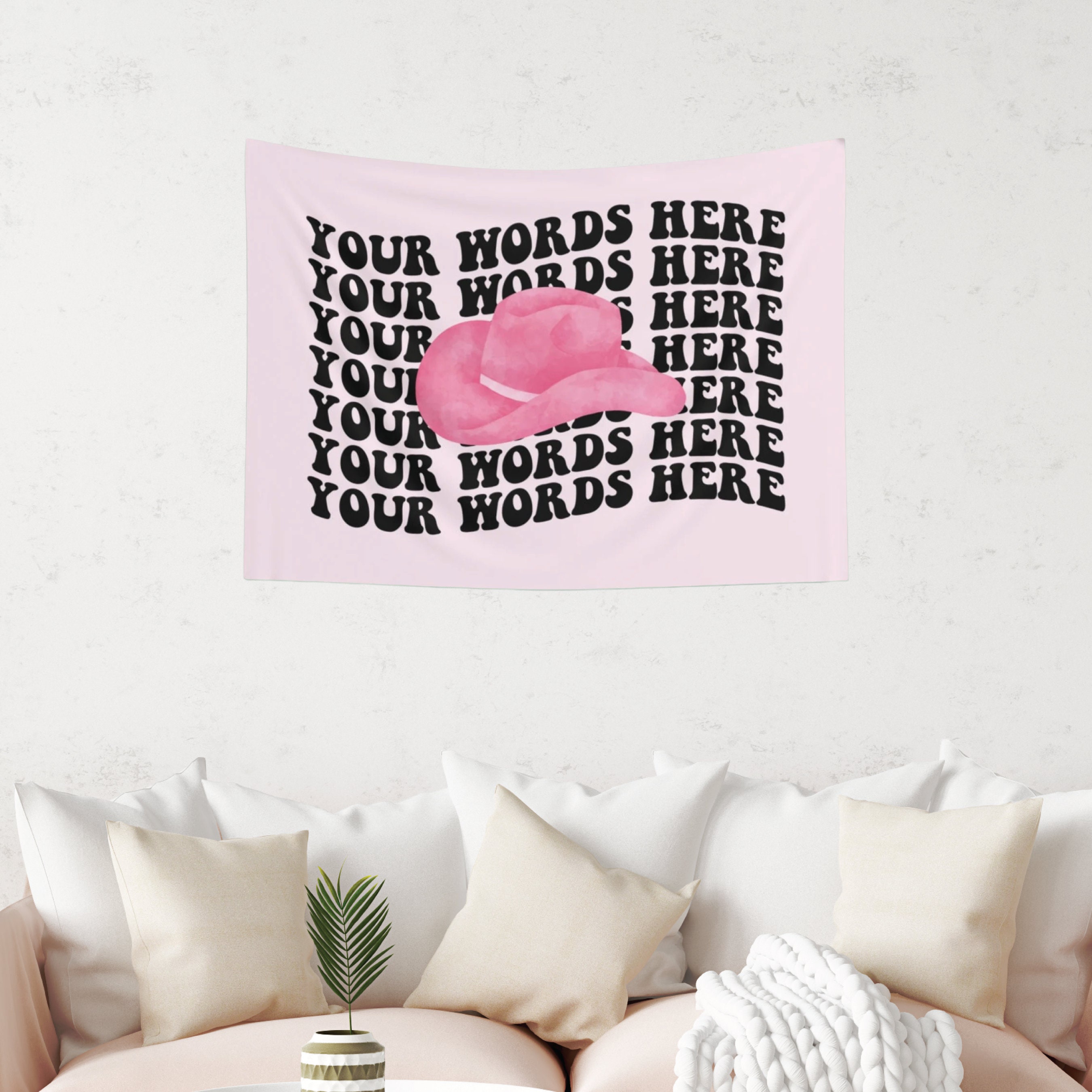 Pink Longhorns Flag - Etsy