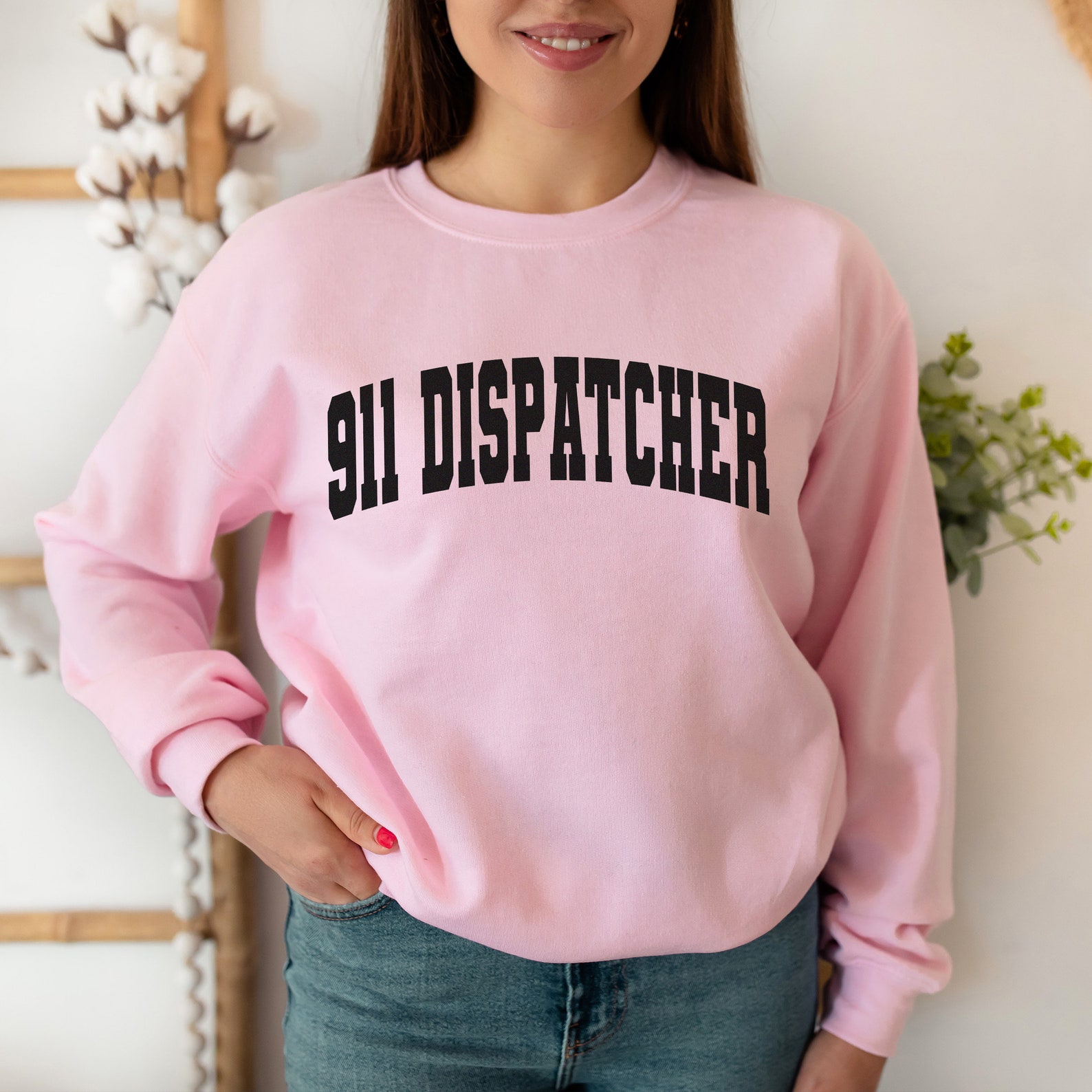 911 Dispatcher Crewneck Sweatshirt Shirt 911 Dispatcher Gift - Etsy