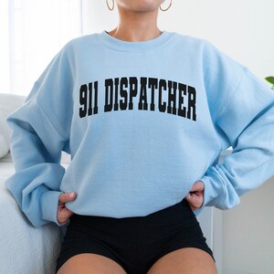 911 Dispatcher Crewneck Sweatshirt Shirt, 911 Dispatcher Gift ...