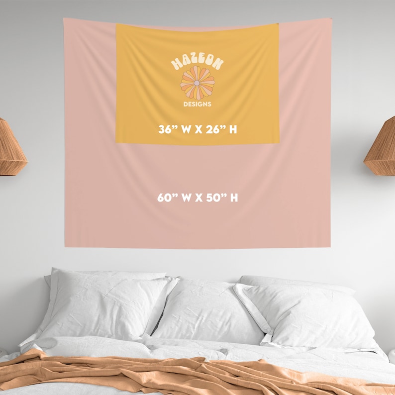 It's A Good Day to Have A Good Day Pink Wall Tapestry, Bedroom Decor ...