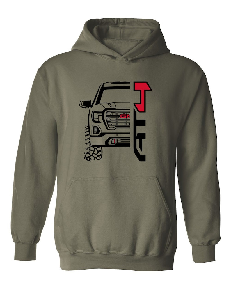 GMC AT4 1500, 2500, 3500 Truck ,unisex Pullover Hoodie Sweatshirt - Etsy