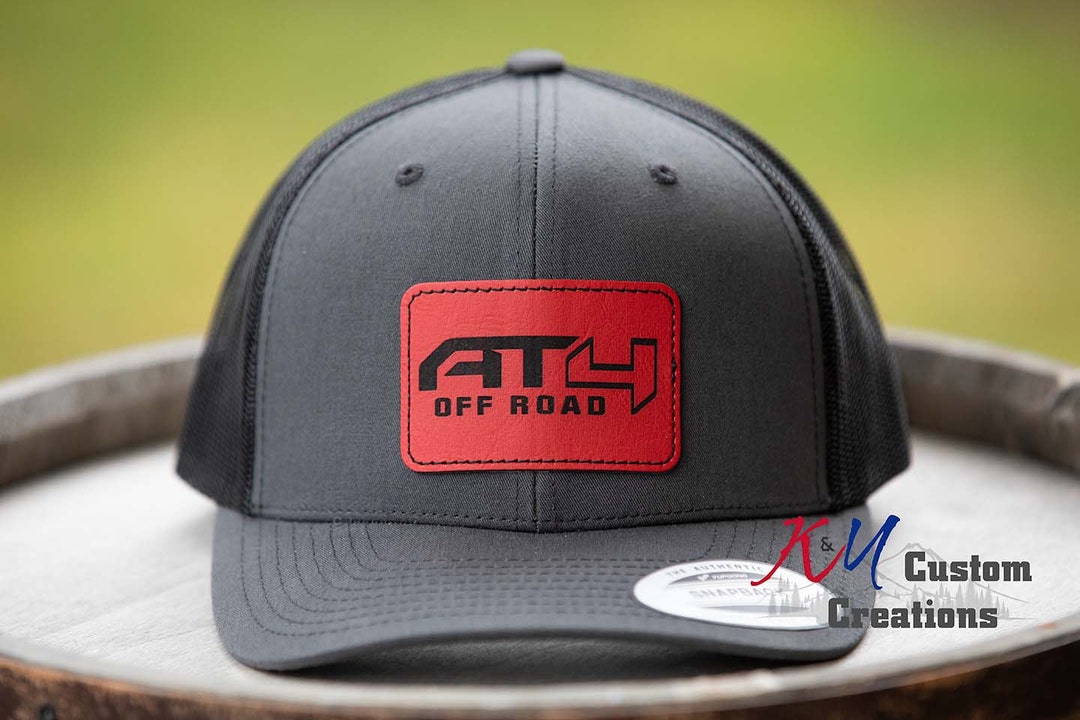 GMC AT4 Six Panel Retro Trucker Hat - Etsy