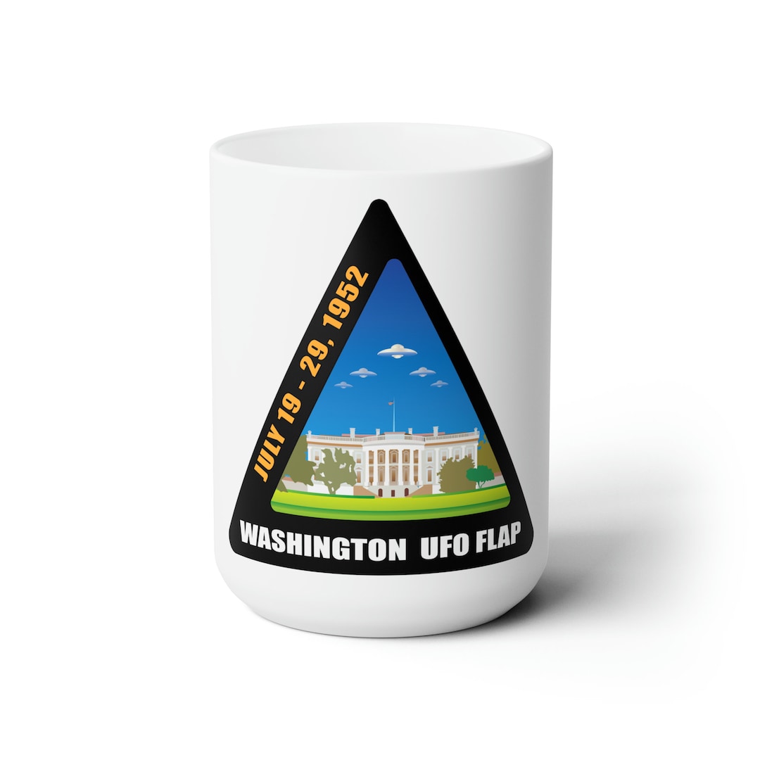 Washington DC UFO Flap Ceramic Mug 15oz - Etsy