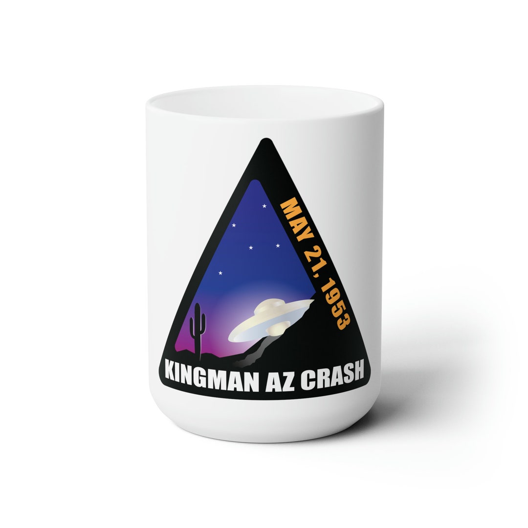 Kingman AZ UFO Crash Ceramic Mug 15oz - Etsy
