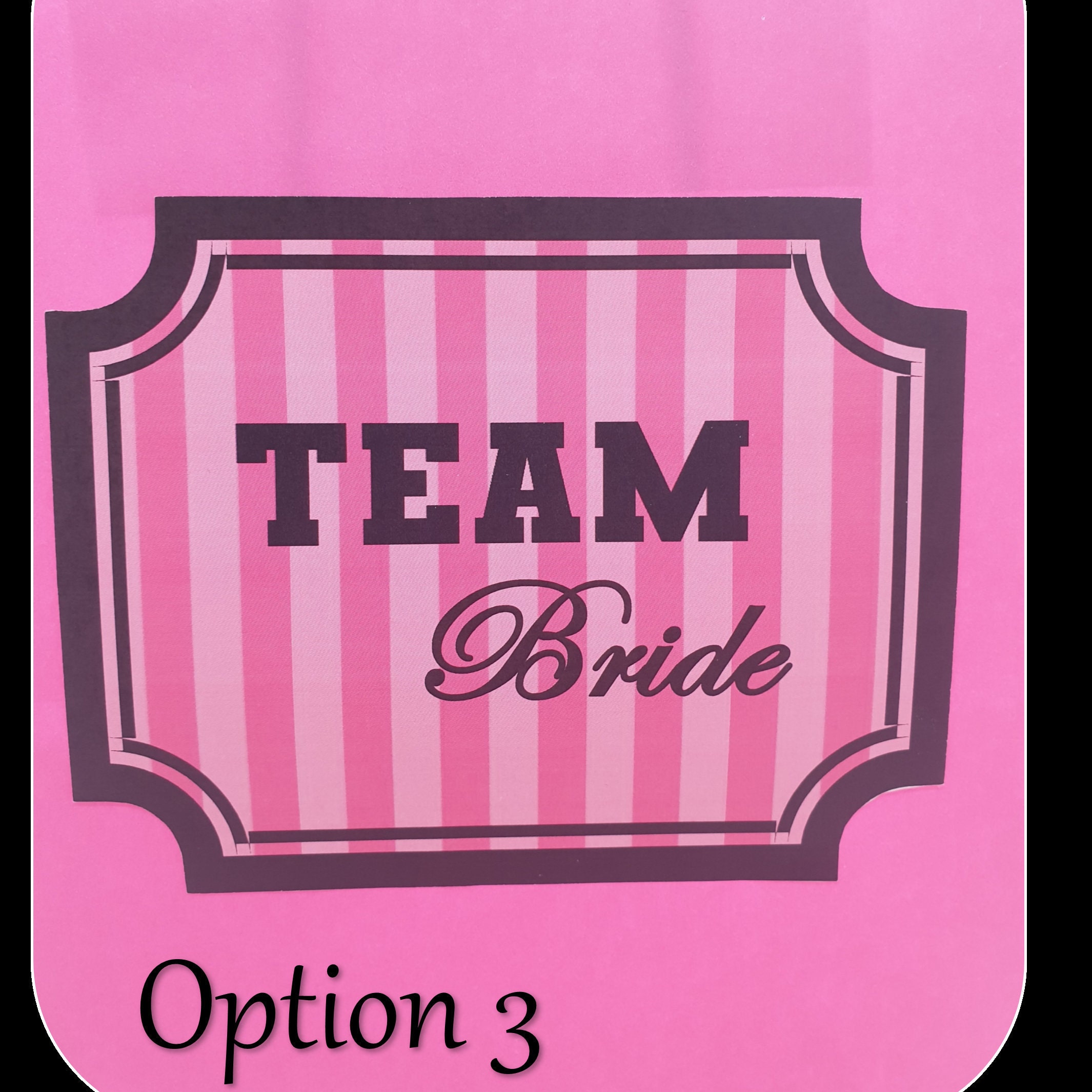 Team Pink set of 5 - Etsy