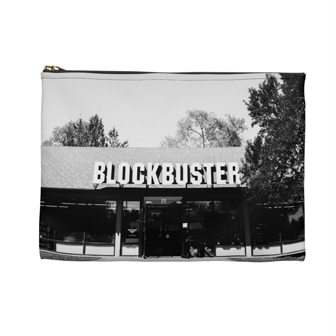 Blockbuster Zipper Bag Charger Bag Travel Essentials Packing Bag Travel ...