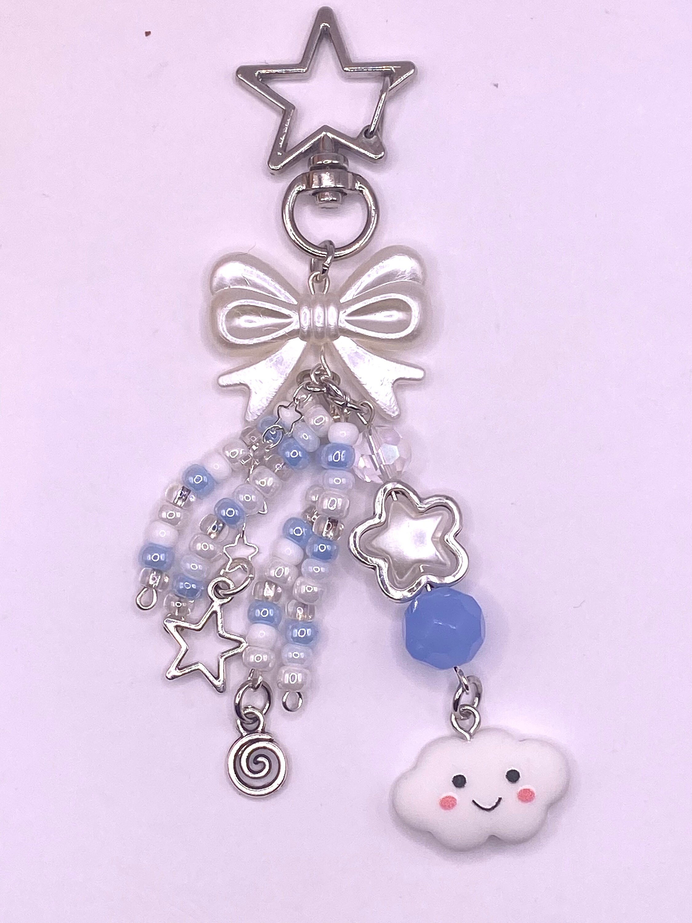 On Cloud 9 Phone Charm, Keychain, Cell Phone Charm, Kawaii, Y2K - Etsy