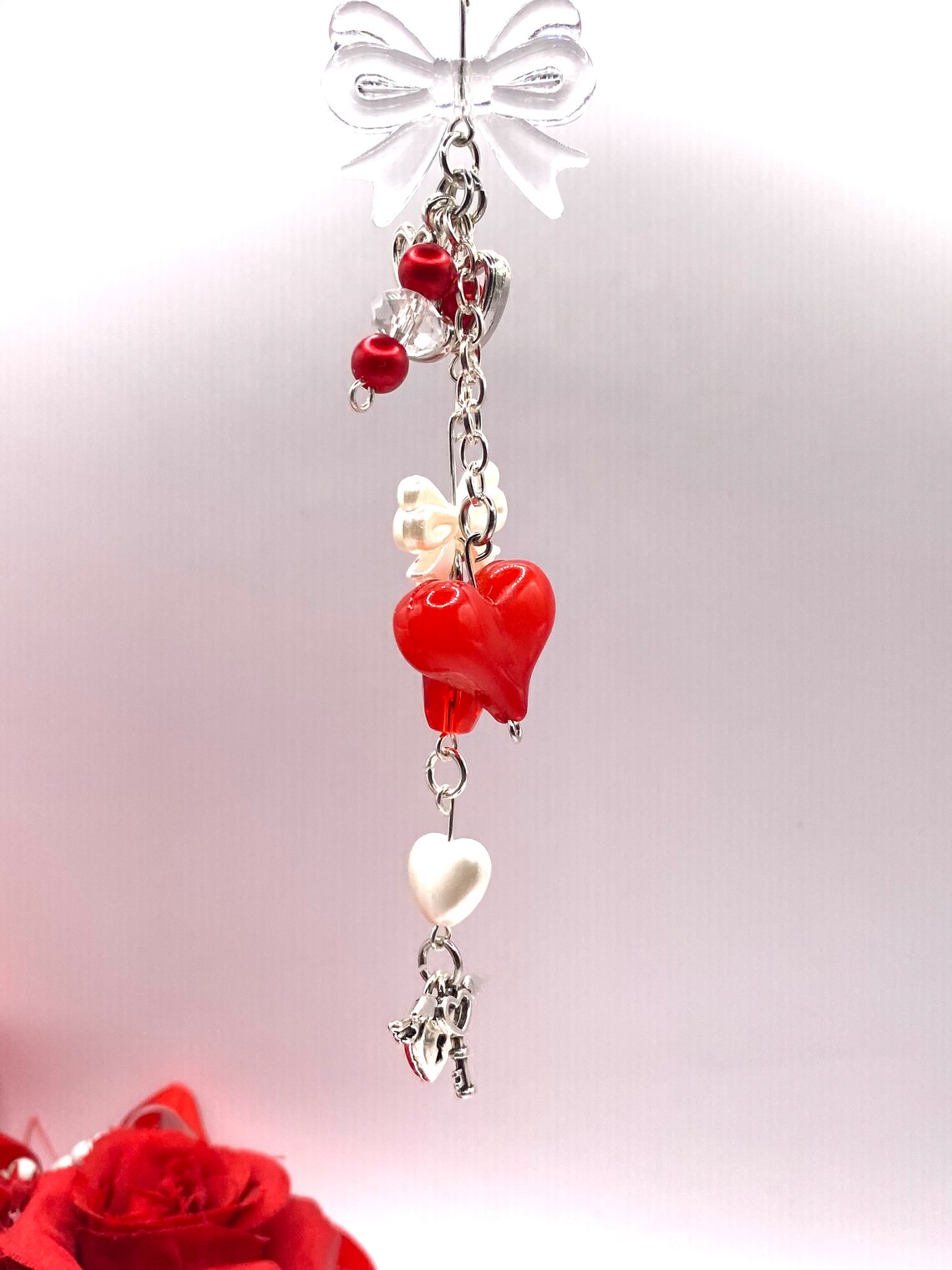 Lock and Key Phone/key Backpack Charm, Kawaii, Cell Phone Charm - Etsy
