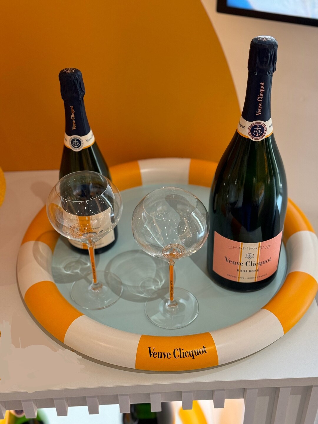 Veuve Clicquot Tray Latest Model - Etsy