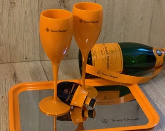 Veuve Champagne Tray - Etsy