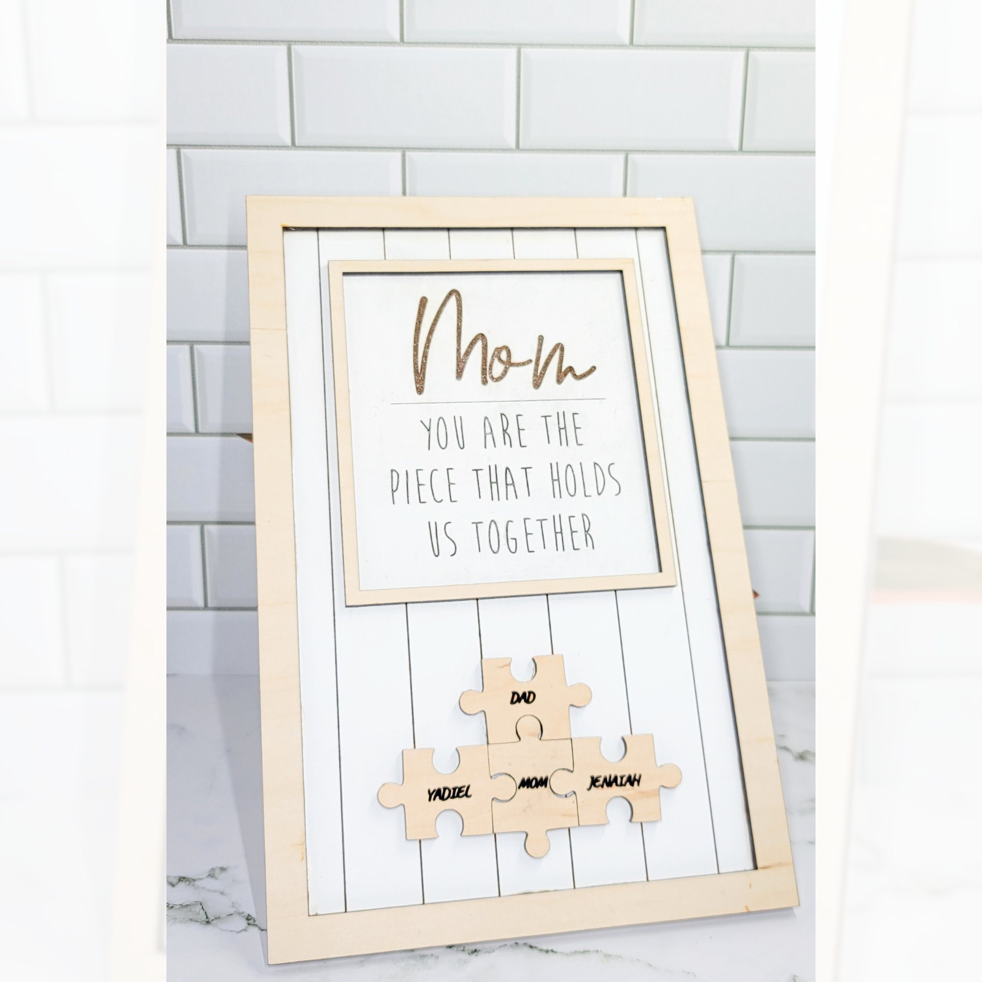 Mom Puzzle Piece Mom Puzzle Sign Mom Puzzle Piece Sign You Are The