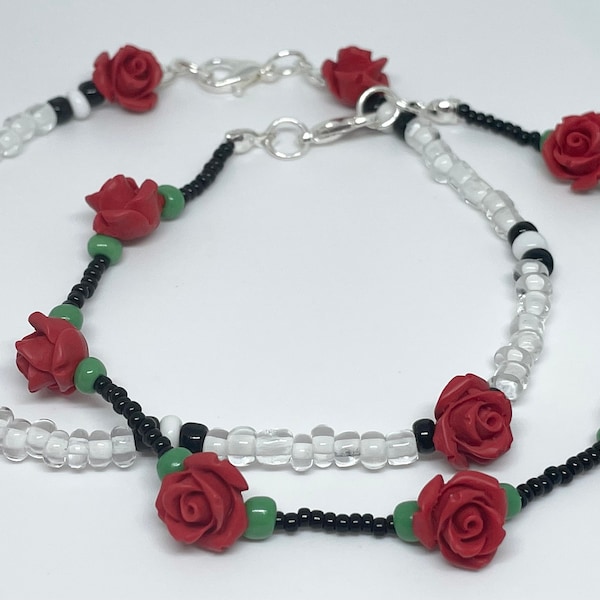 Bead Ankle Bracelet - Etsy