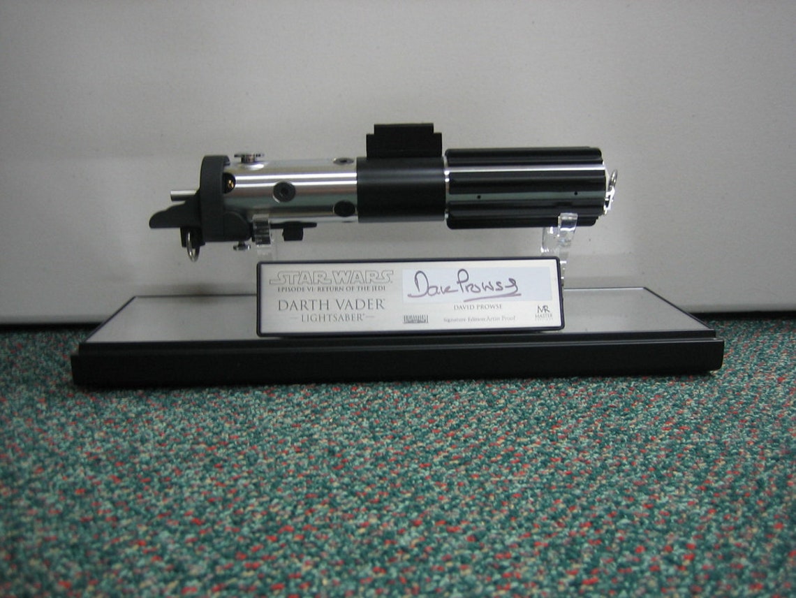 Master Replicas Darth Vader Lightsaber Props Star Wars Episode | Etsy