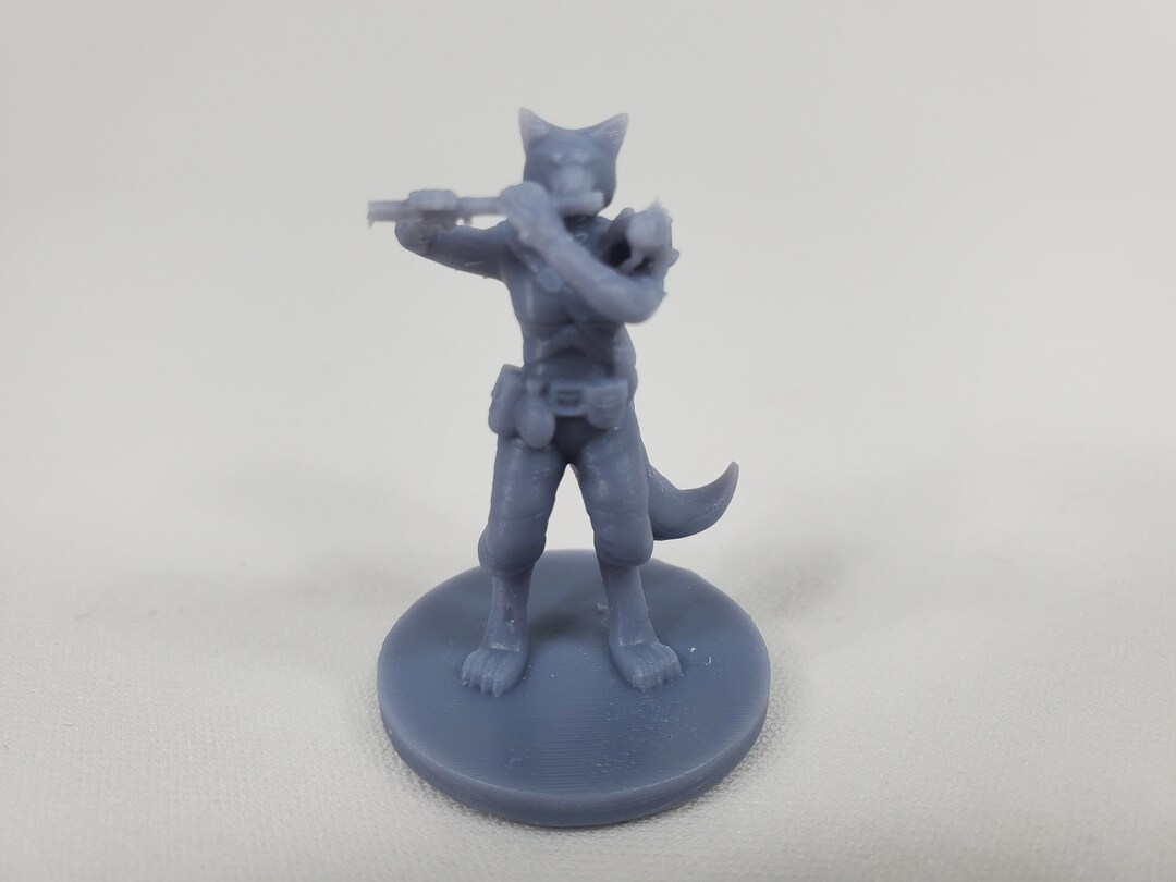 Kitsune Female Bard W Flute N Lizard | MZ4250 | 28mm | Dungeons and ...