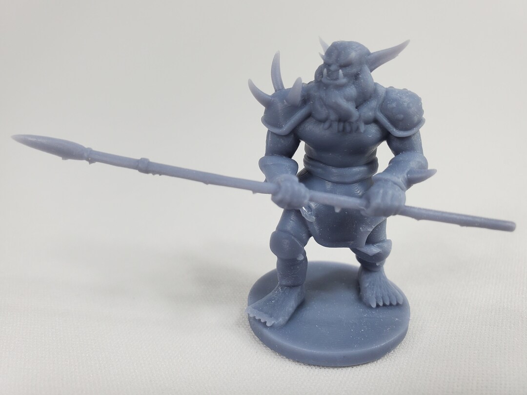 Bugbear With Lance - by MZ4250 Dungeons and Dragons Terrain Tabletop ...