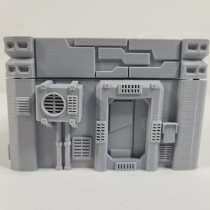 B1 Building | Sci-fi Scenery | Dark Realms | 28mm | Sci-fi | Cyberpunk ...
