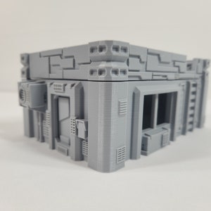 B1 Building | Sci-fi Scenery | Dark Realms | 28mm | Sci-fi | Cyberpunk ...