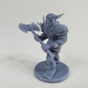 Bugbear With Axe MZ4250 28mm Dungeons and Dragons Tabletop Resin Dnd Terrain D&D RPG Miniatures ...