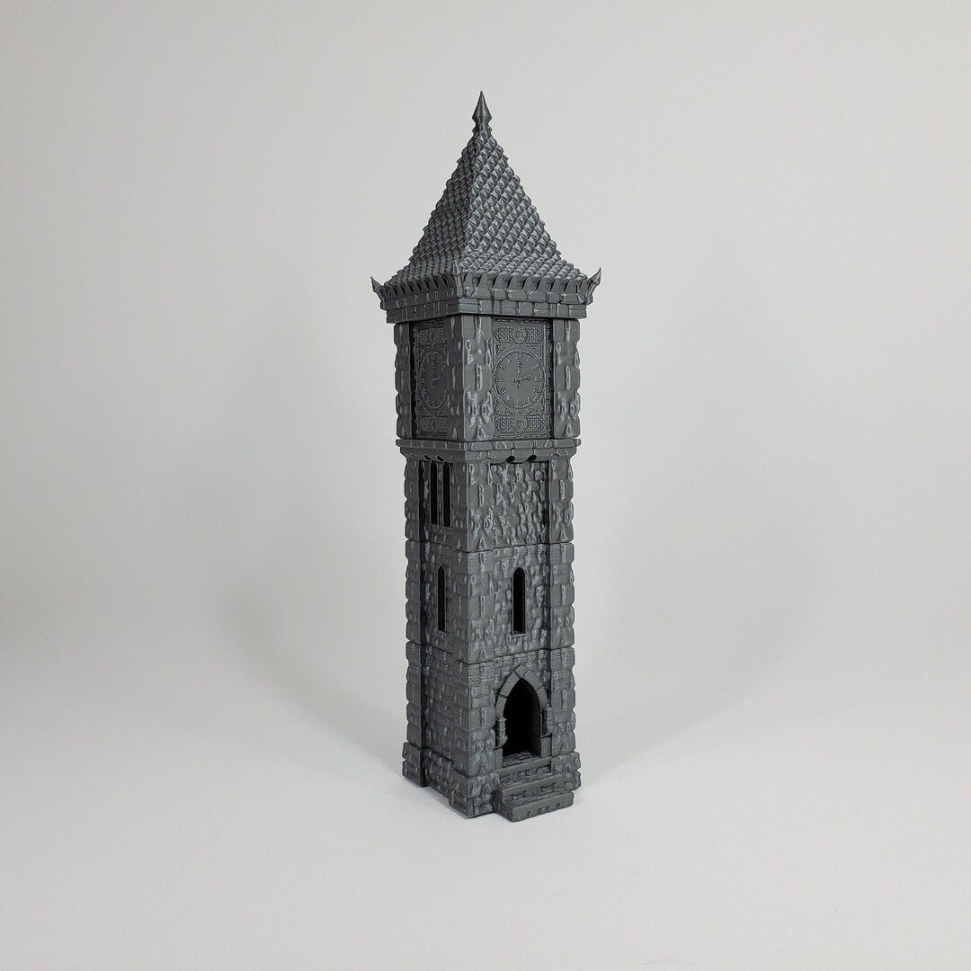 Clock Tower | Steinhafen | Code2 | 28mm | Wonder Worlds | Dungeons and ...