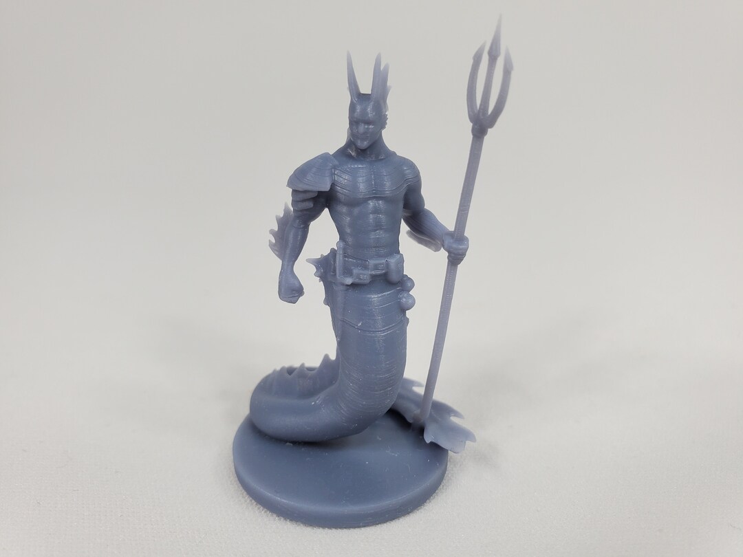 Merfolk Male Updated MZ4250 28mm Dungeons and Dragons - Etsy