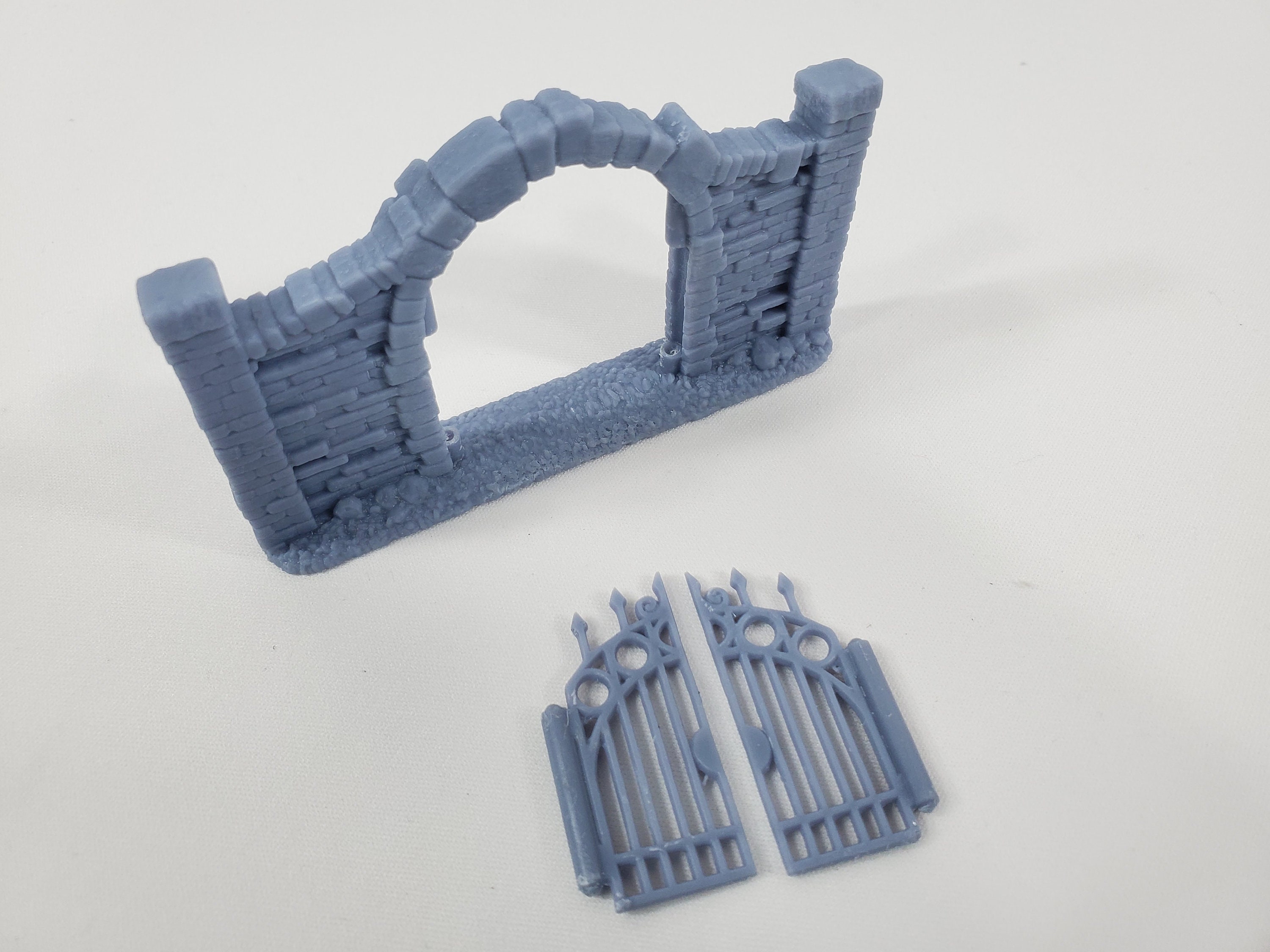 Iron Gate Fence | Asgard Rising | 28mm | Fantasy | Dungeons and Dragons ...