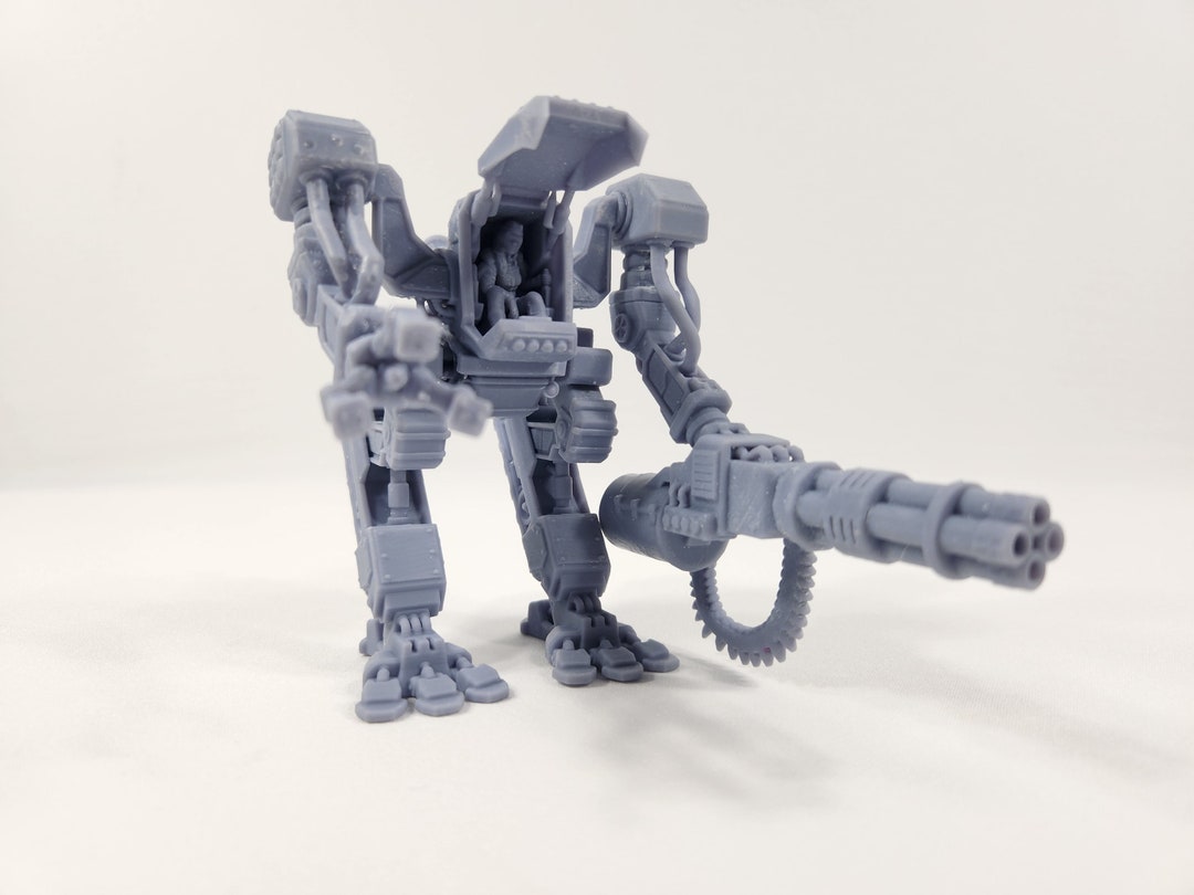 The Reaper Mech | Print Minis | 28mm | Sci-fi | Cyberpunk | Tabletop ...