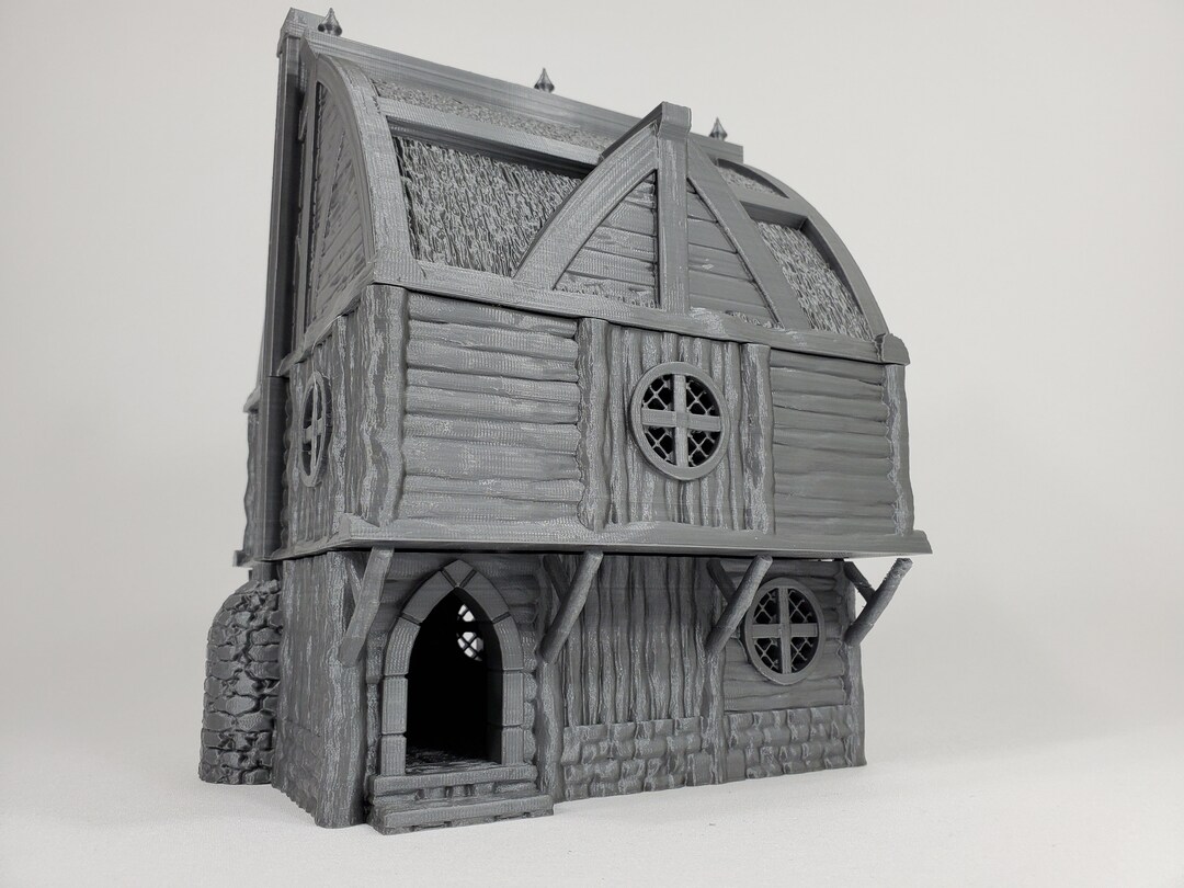 Modest House C Steinhafen Code2 28mm Wonder Worlds Dungeons and Dragons ...