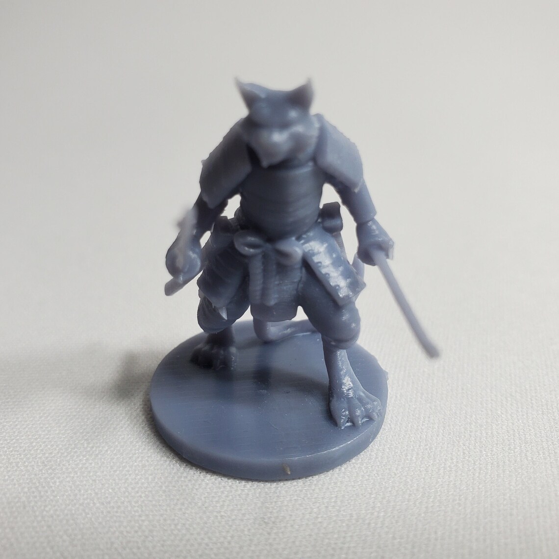 Tabaxi Samurai Cat MZ4250 28mm Dungeons and Dragons | Etsy