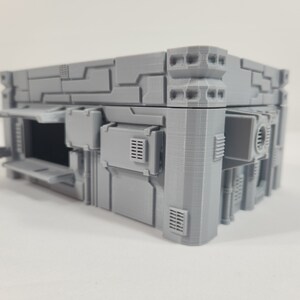 B1 Building | Sci-fi Scenery | Dark Realms | 28mm | Sci-fi | Cyberpunk ...