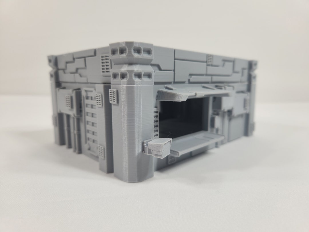 B1 Building | Sci-fi Scenery | Dark Realms | 28mm | Sci-fi | Cyberpunk ...