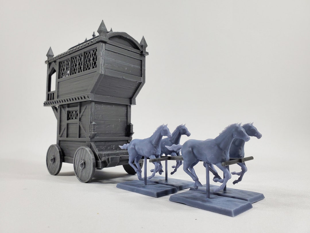 Carriage Wagons | City of Drennheim | Code2 | 28mm | Wonder Worlds ...