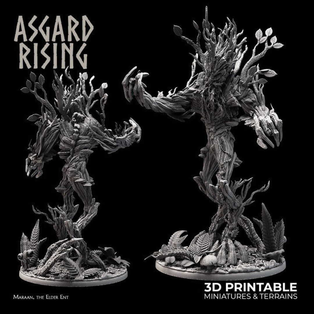 Maaran the Elder Ent | Asgard Rising | 28mm | Fantasy | Dungeons and ...