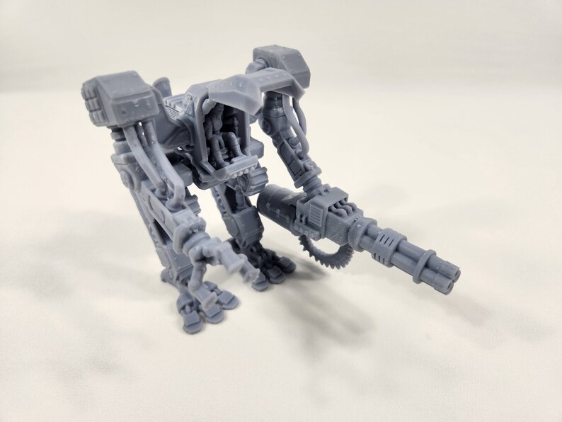 The Reaper Mech Print Minis 28mm Sci-fi Cyberpunk - Etsy