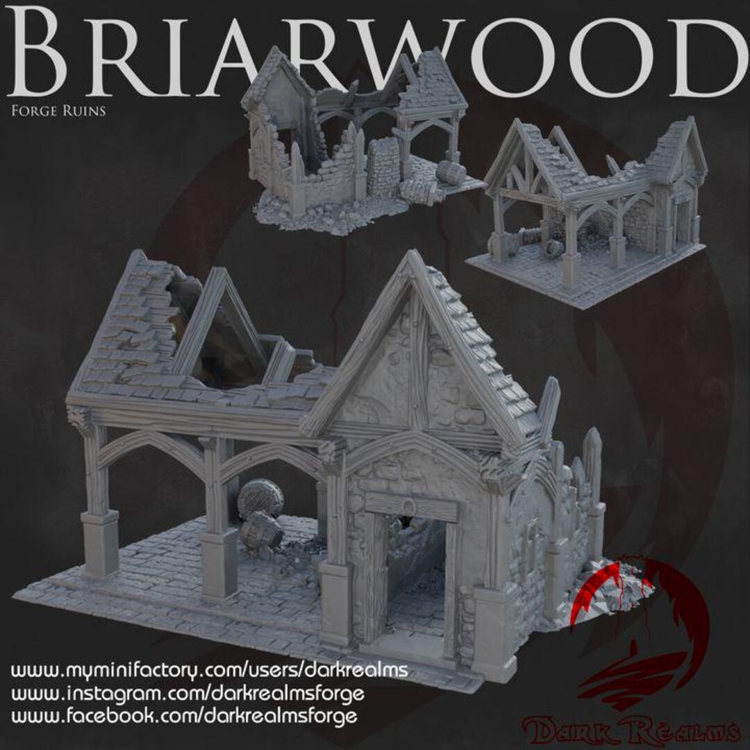 Forge Ruin | Dark Realms | 28mm | Dungeons and Dragons | Tabletop | Dnd ...