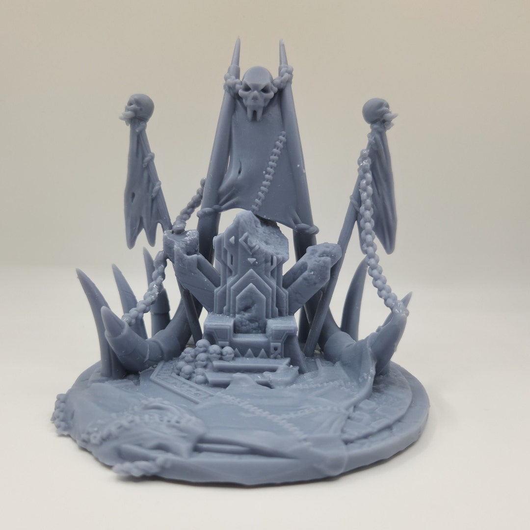 Urlag Gorbox Orc Throne | Dark Realms | 28mm | Fantasy | Dungeons and ...