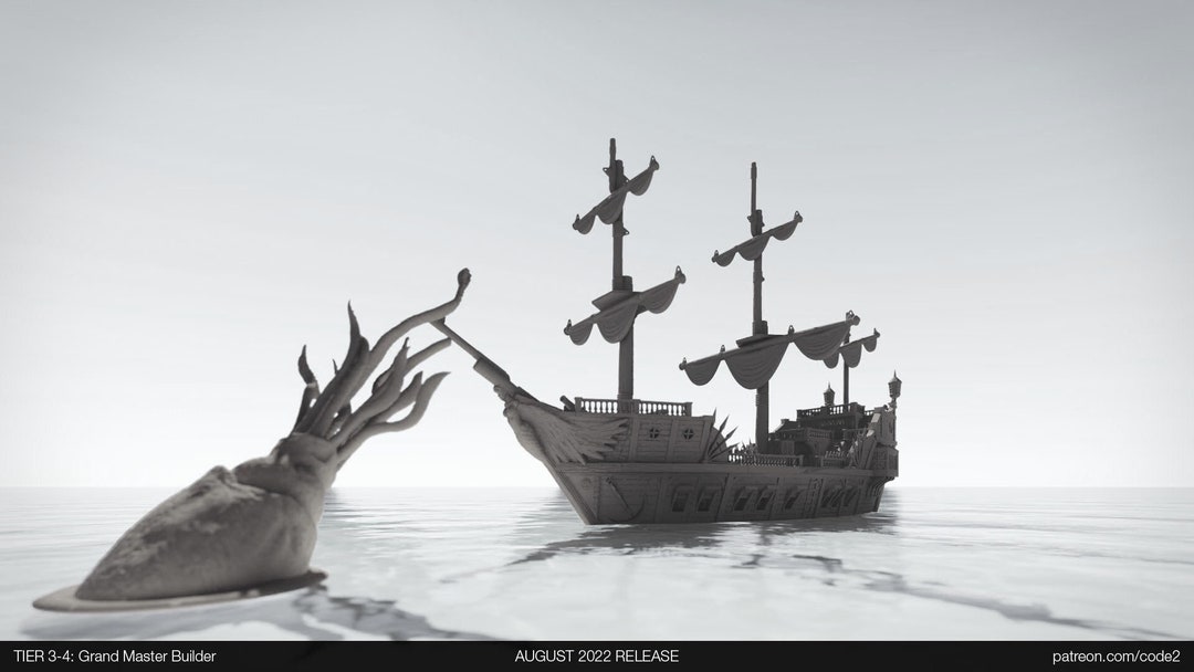 The Warship by Code2 Fantasy Universe Dungeons and Dragons Terrain ...