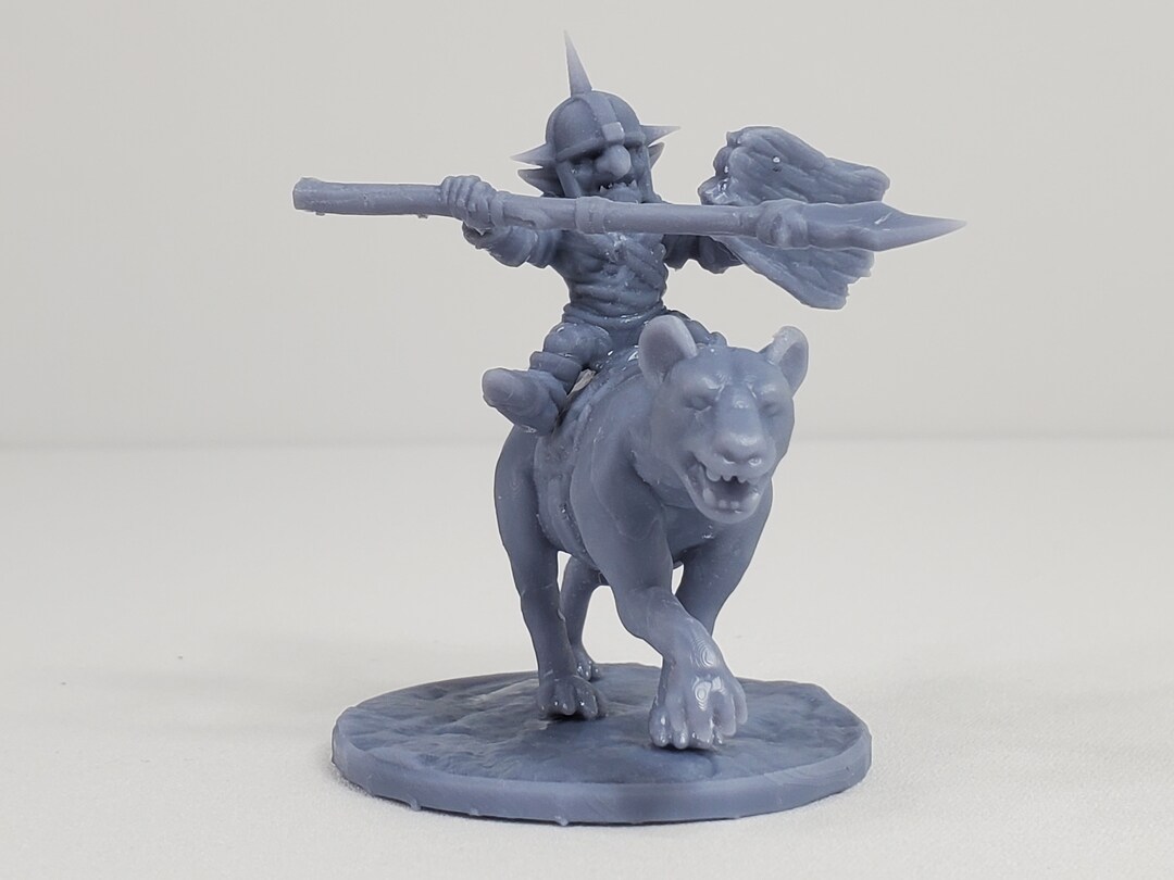 Hyena 5 Goblin Rider 2 Kyoushuneko 28mm Dungeons and Dragons Tabletop ...