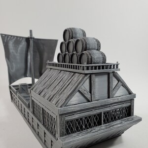 Barge - by Code2 City of Drennheim Dungeons and Dragons Terrain Modular ...