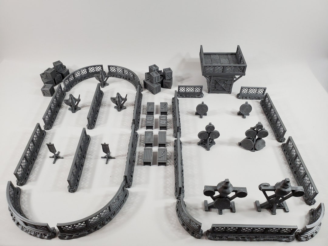 Training Yard | City of Drennheim | Code2 | 28mm | Wonder Worlds ...