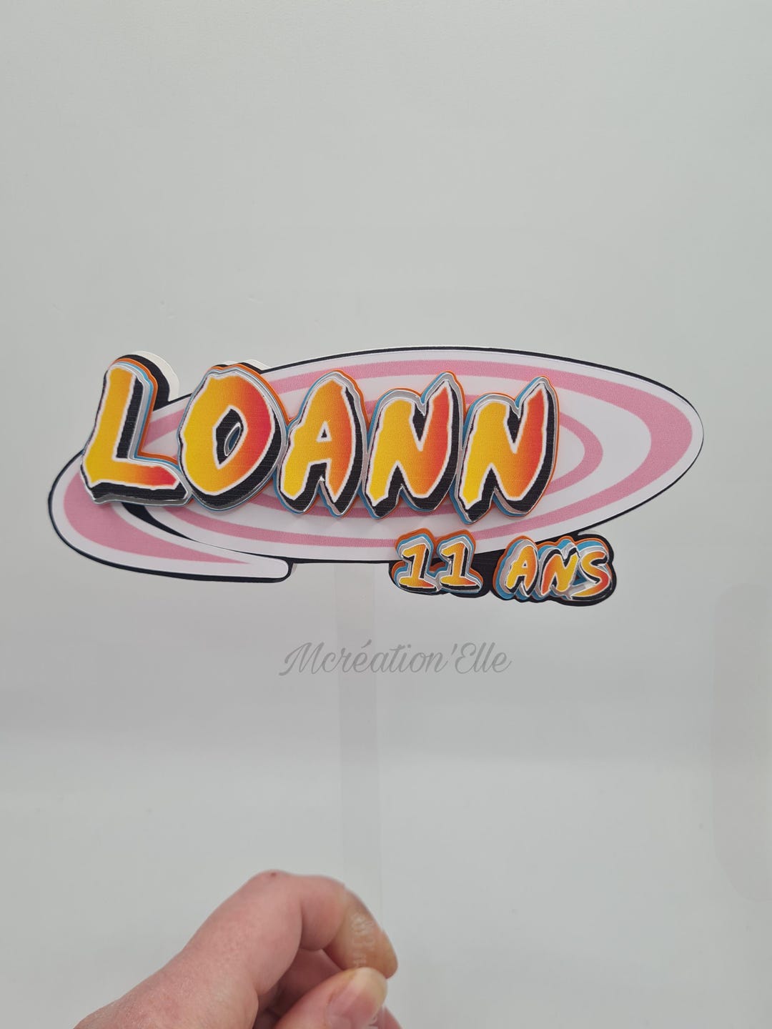 Naruto First Name Cake Topper - Etsy