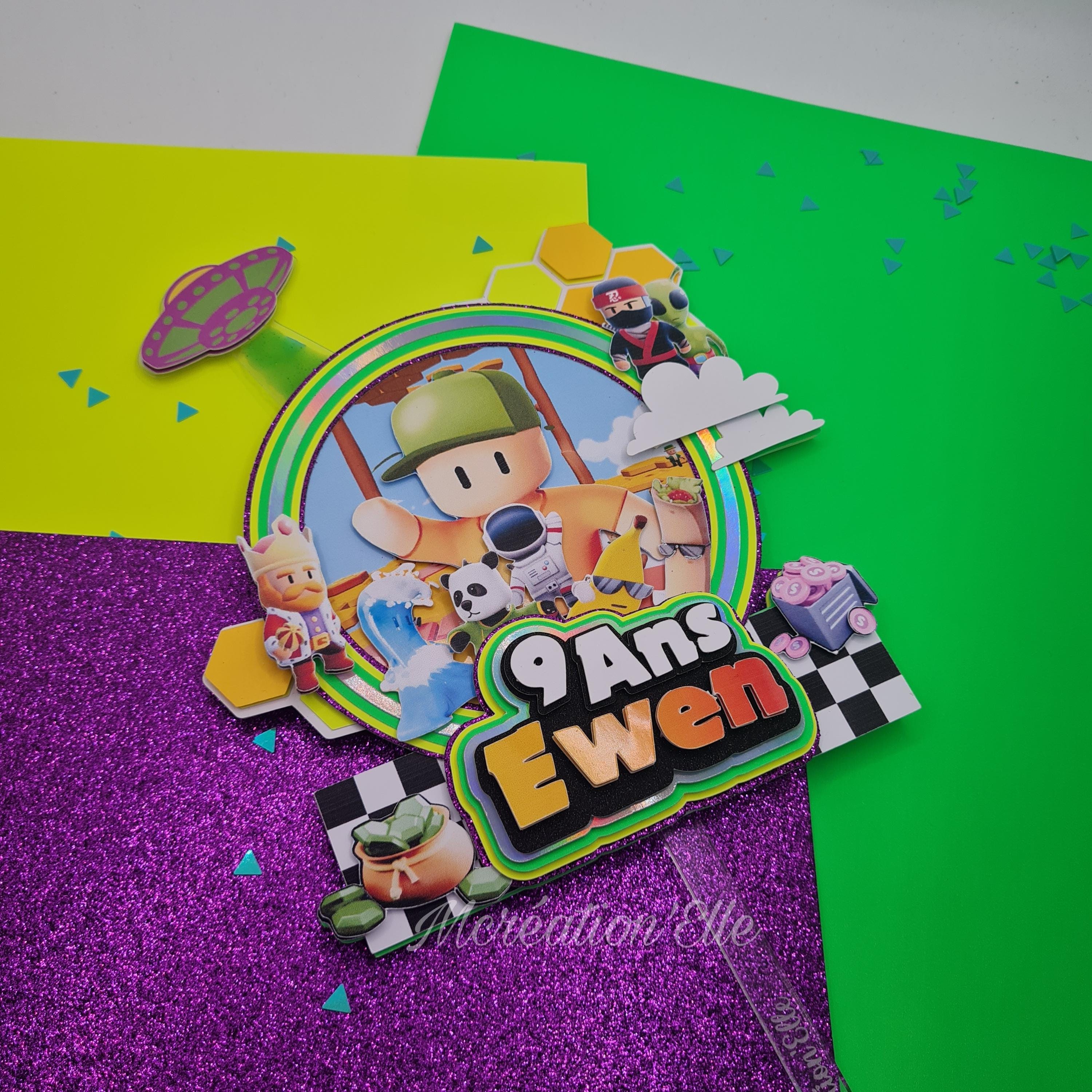 Stumble Guys Cake Topper - Etsy
