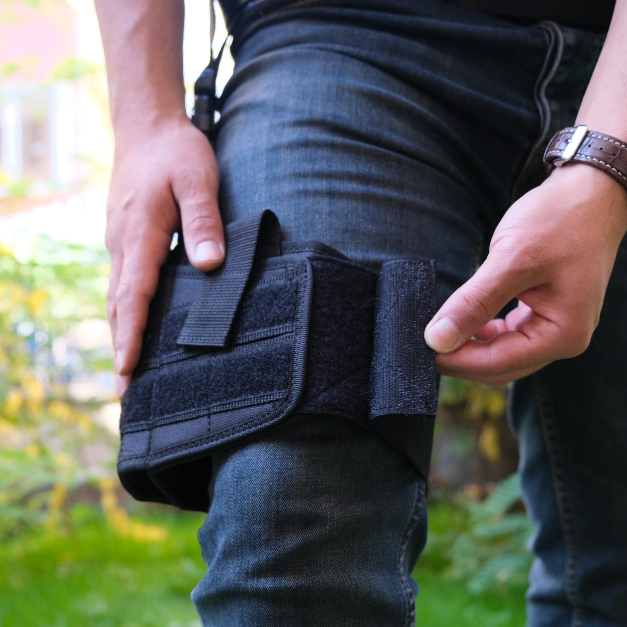 Drop Leg Holster Fully Adjustable Holster Double Magazine - Etsy