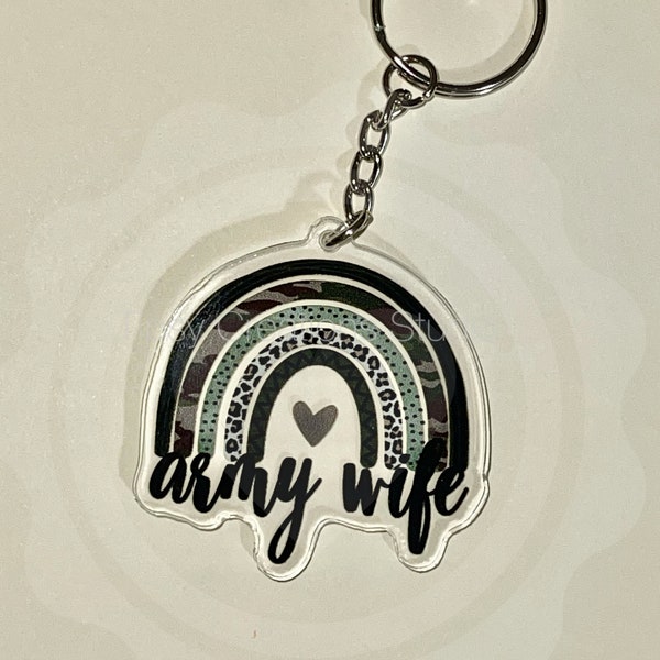 Army Keychain - Etsy